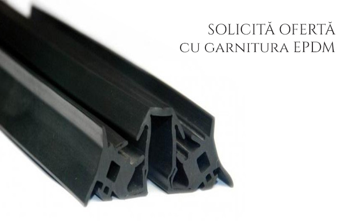 Garnitura geam termopan (chederul tamplariei) - Banu Alumin